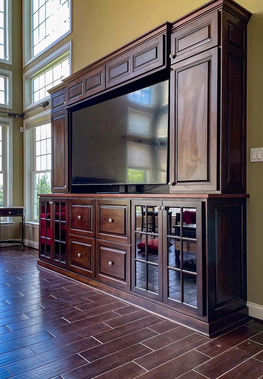 Custom Built Ins & Entertainment Centers - Sixth Avenue Custom
