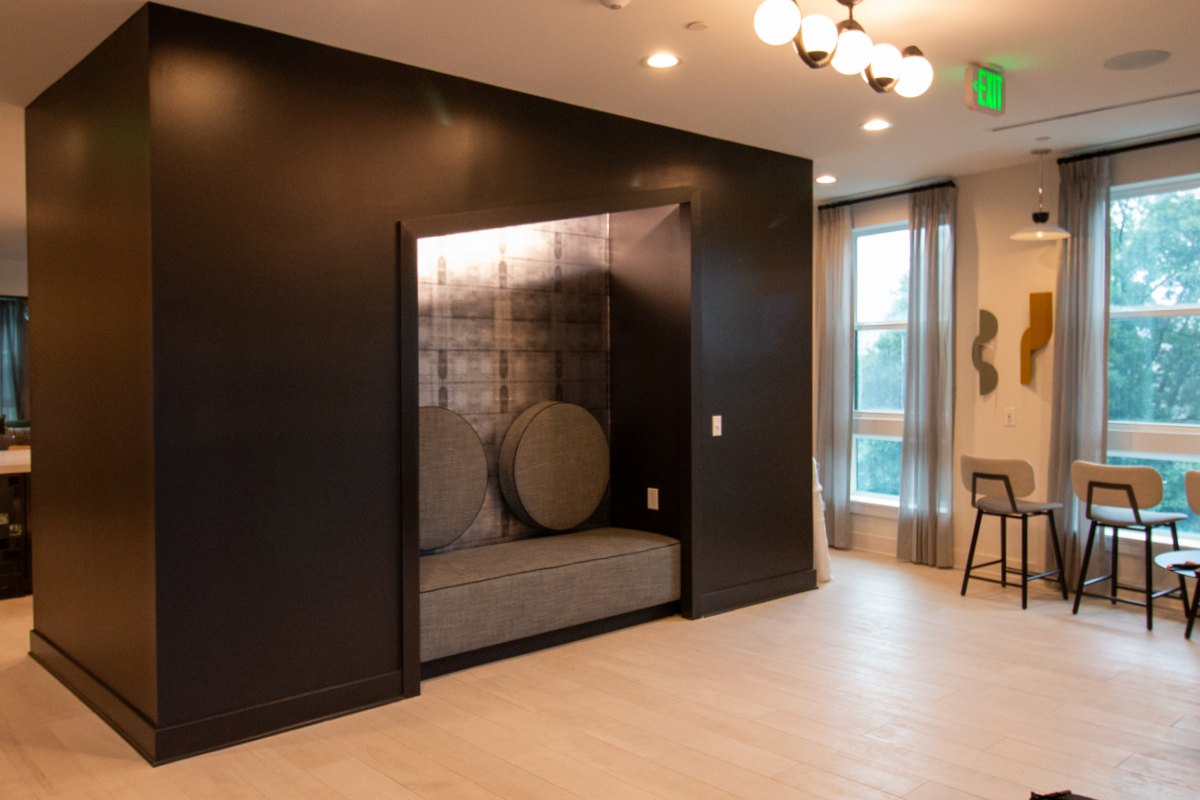 Creating an Inviting Hotel or Lobby Space with Custom Banquette Seating ...